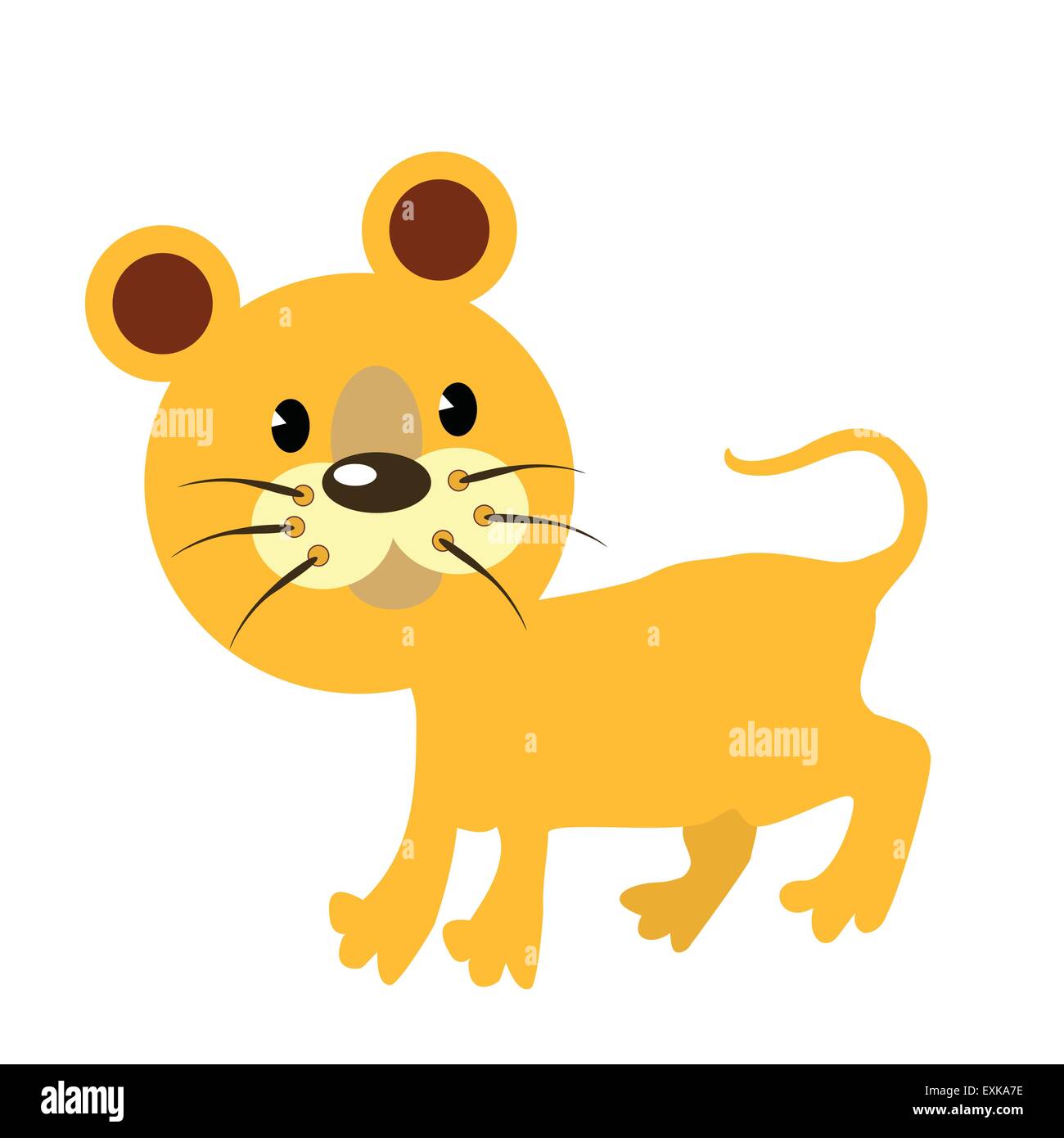 Jungle animal illustration Stock-Vektorgrafiken kaufen - Alamy