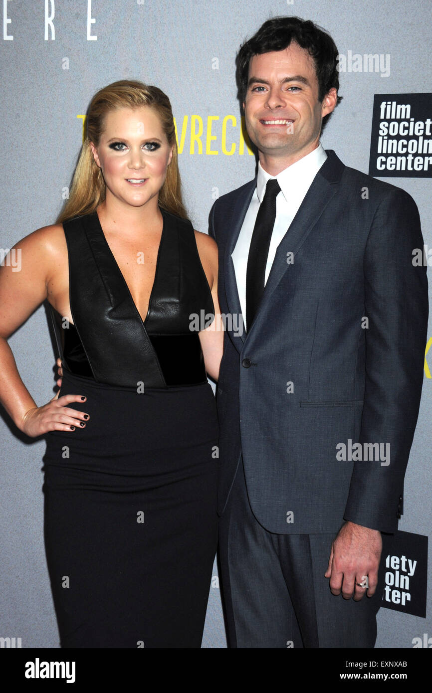 Amy Schumer und Bill Hader Teilnahme an der "Trainwreck" premiere in ...