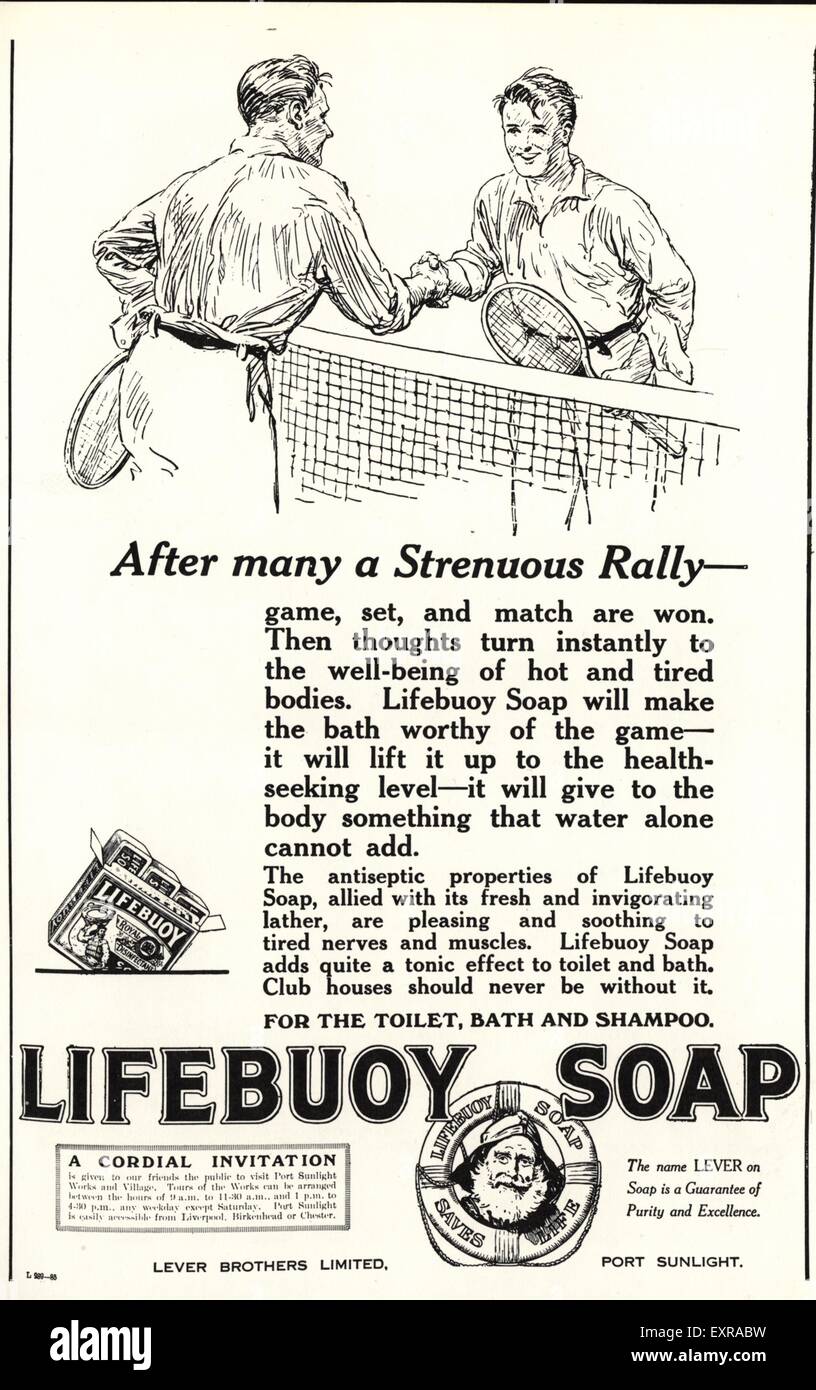Lifebuoy soap advert -Fotos und -Bildmaterial in hoher Auflösung – Alamy