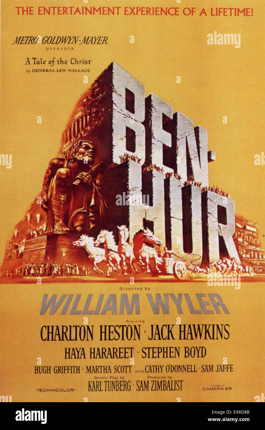 Ben Hur 1959 Mgm Film Charlton Stockfotos und -bilder Kaufen - Alamy