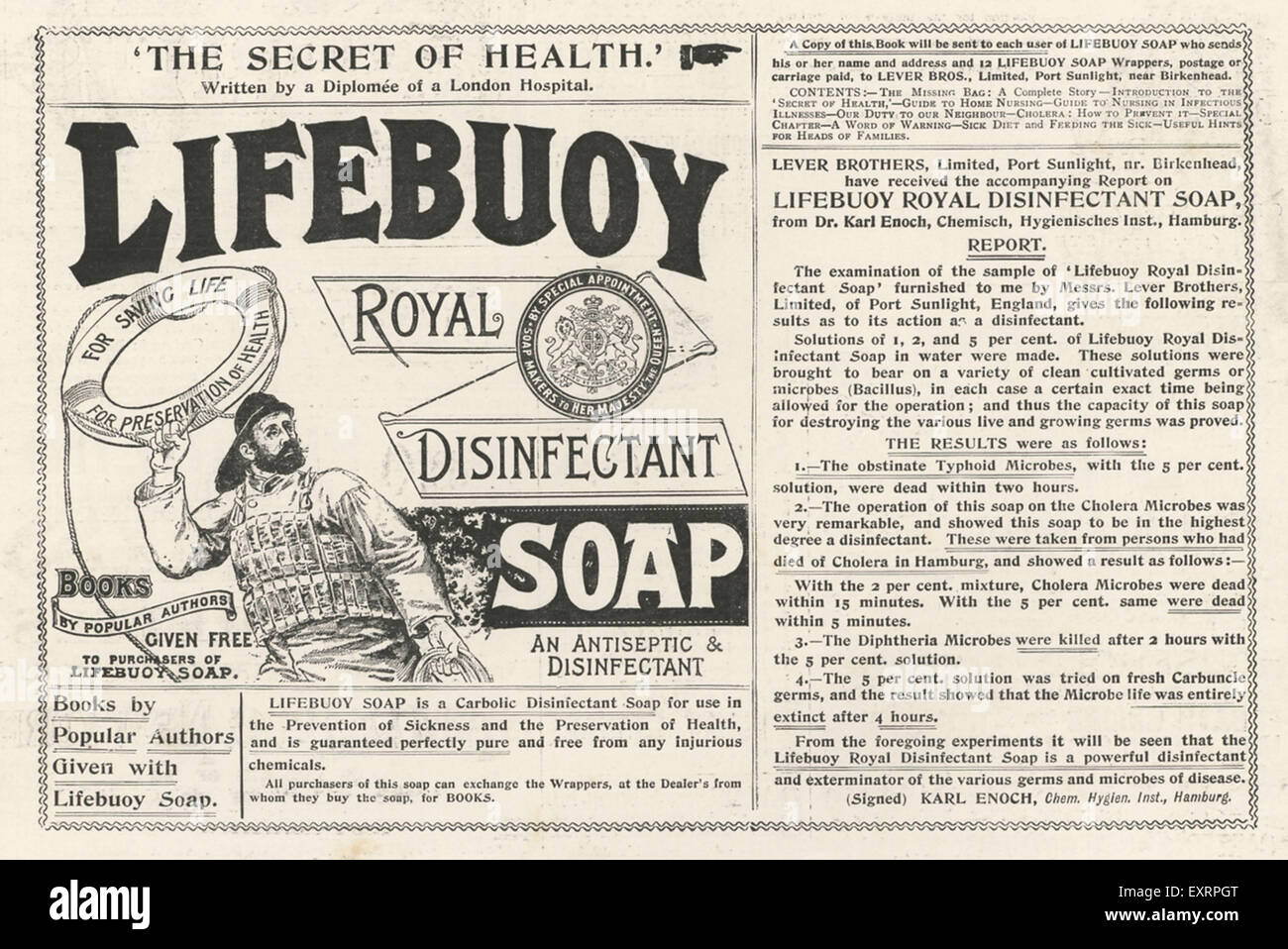 Lifebuoy soap advert -Fotos und -Bildmaterial in hoher Auflösung – Alamy