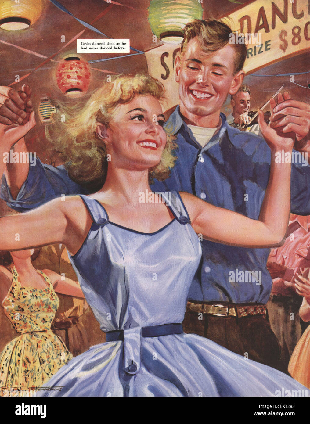 1950s dancing -Fotos und -Bildmaterial in hoher Auflösung – Alamy