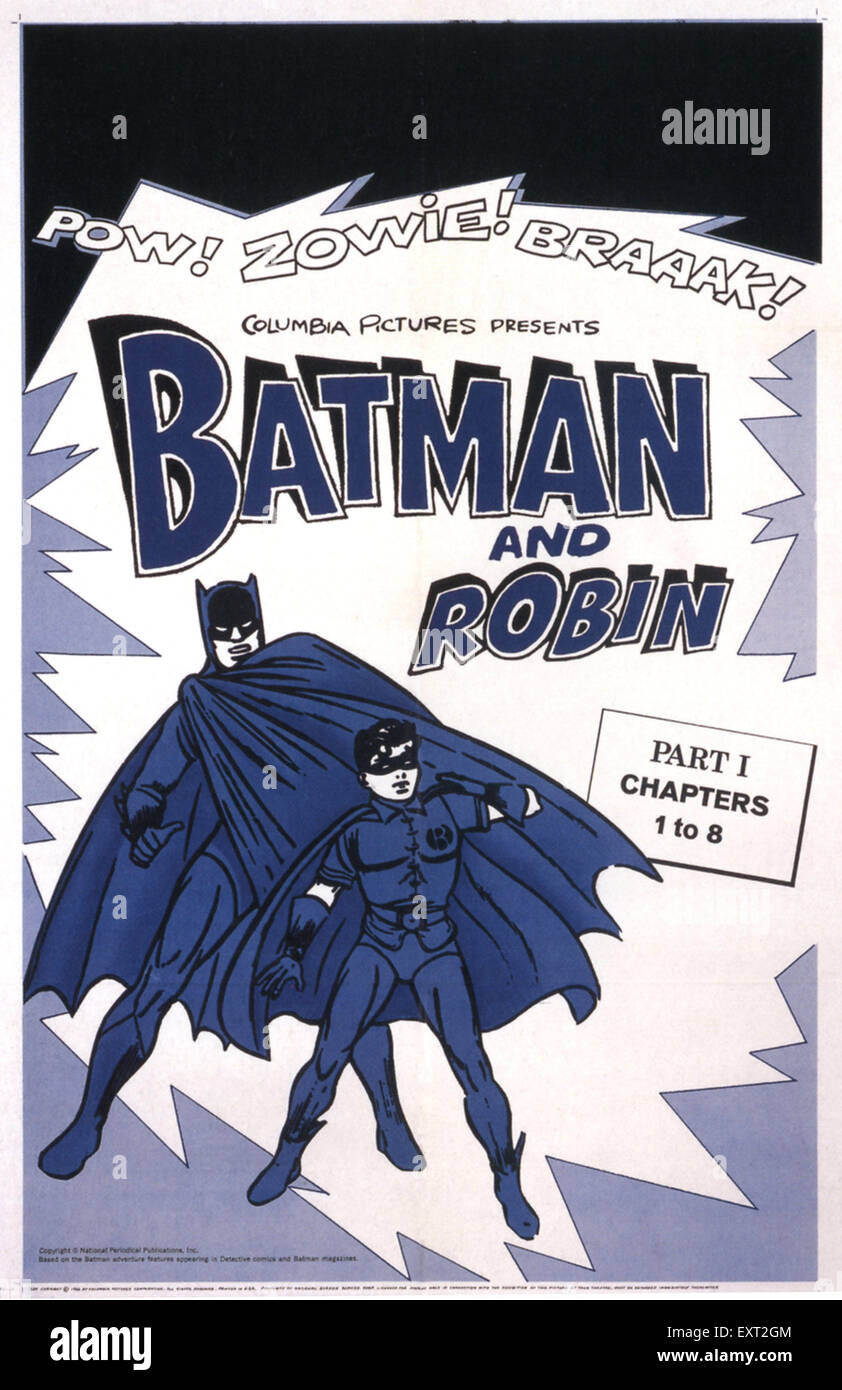 Batman poster -Fotos und -Bildmaterial in hoher Auflösung – Alamy