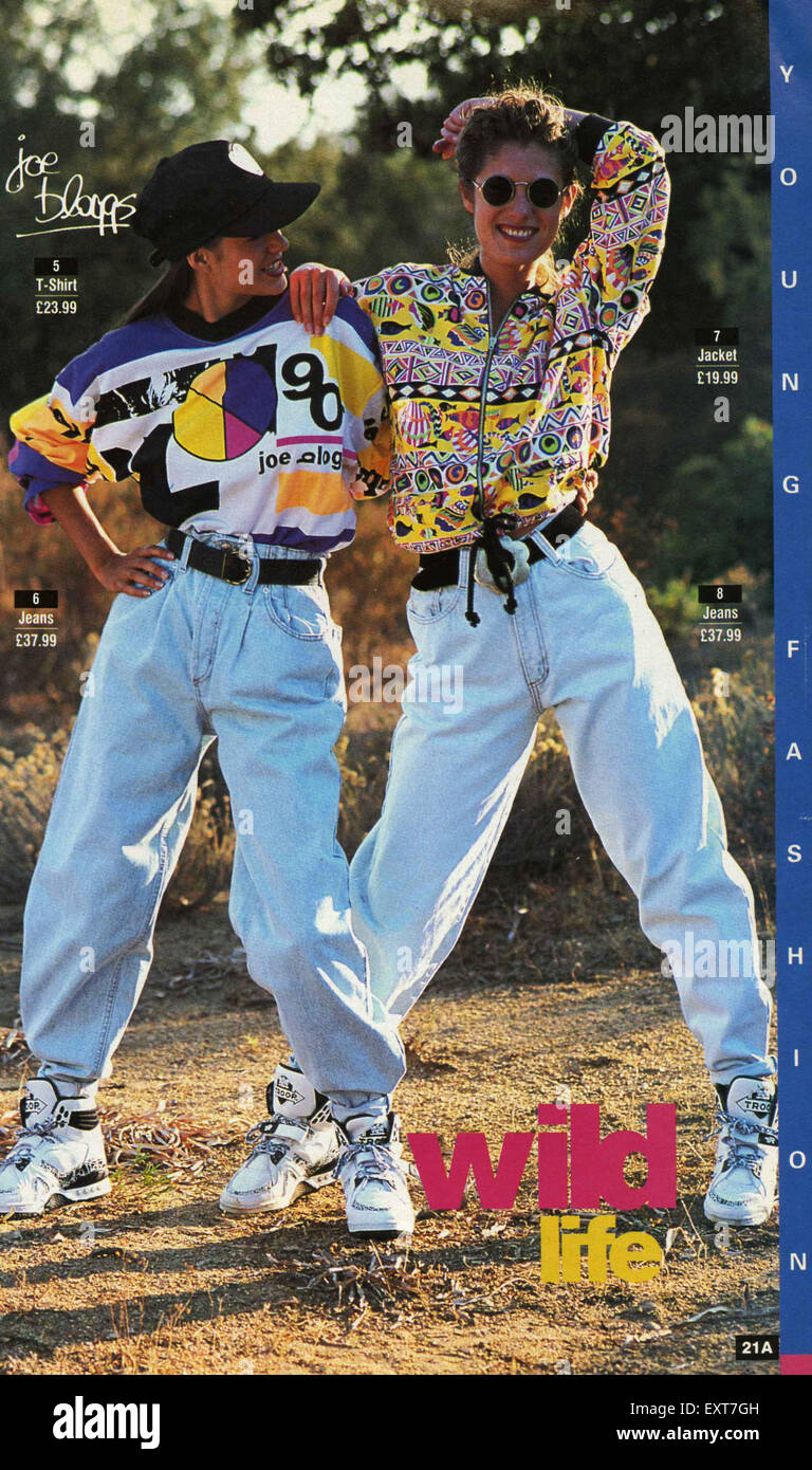 1980s fashion -Fotos und -Bildmaterial in hoher Auflösung – Alamy