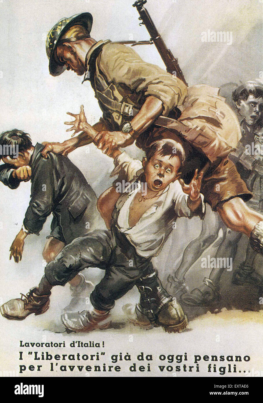 Italian propaganda -Fotos und -Bildmaterial in hoher Auflösung – Alamy