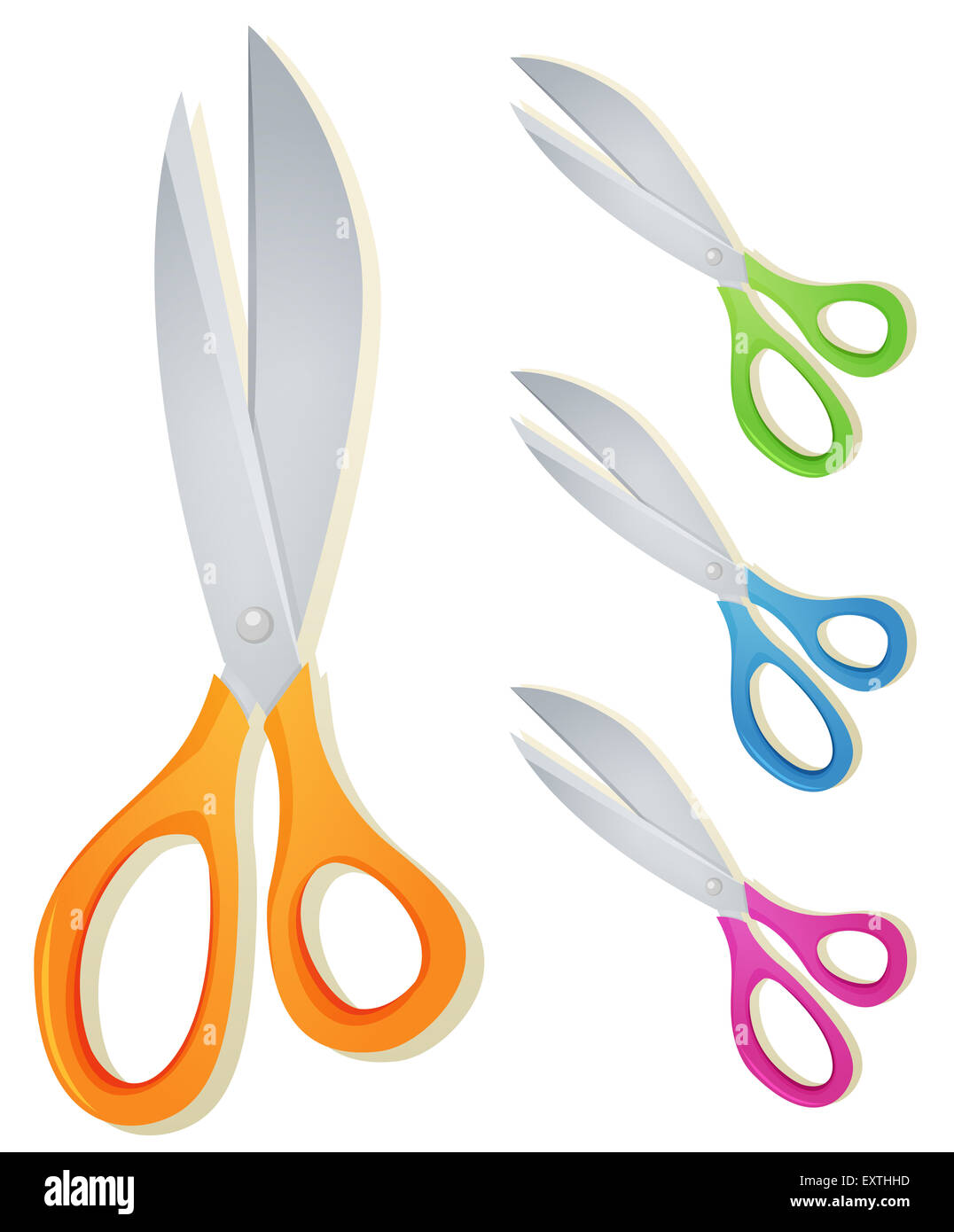 Cartoon Scissors Stockfotos & Cartoon Scissors Bilder - Seite 2 - Alamy