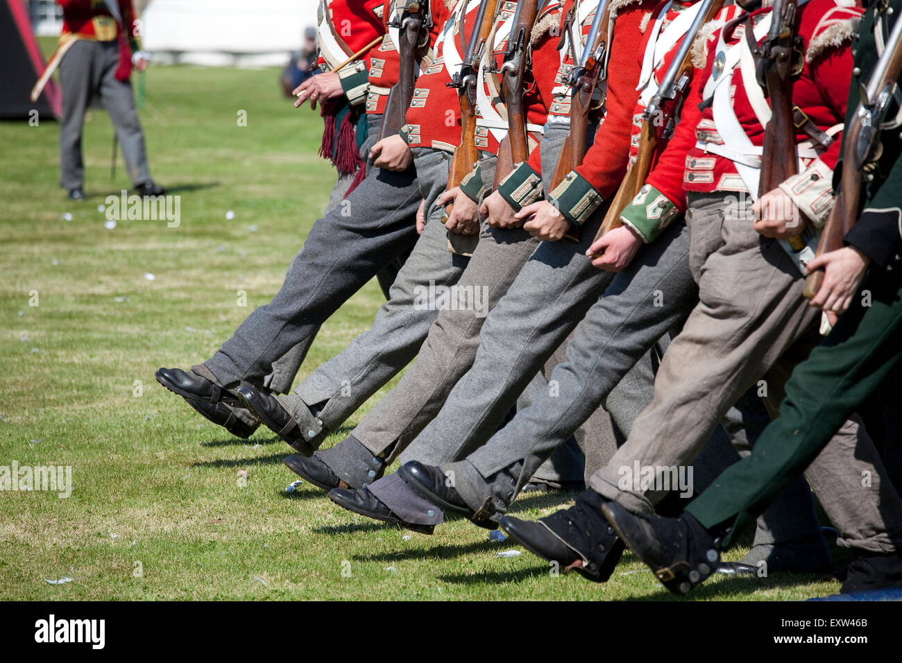British redcoats redcoat marching -Fotos und -Bildmaterial in hoher ...
