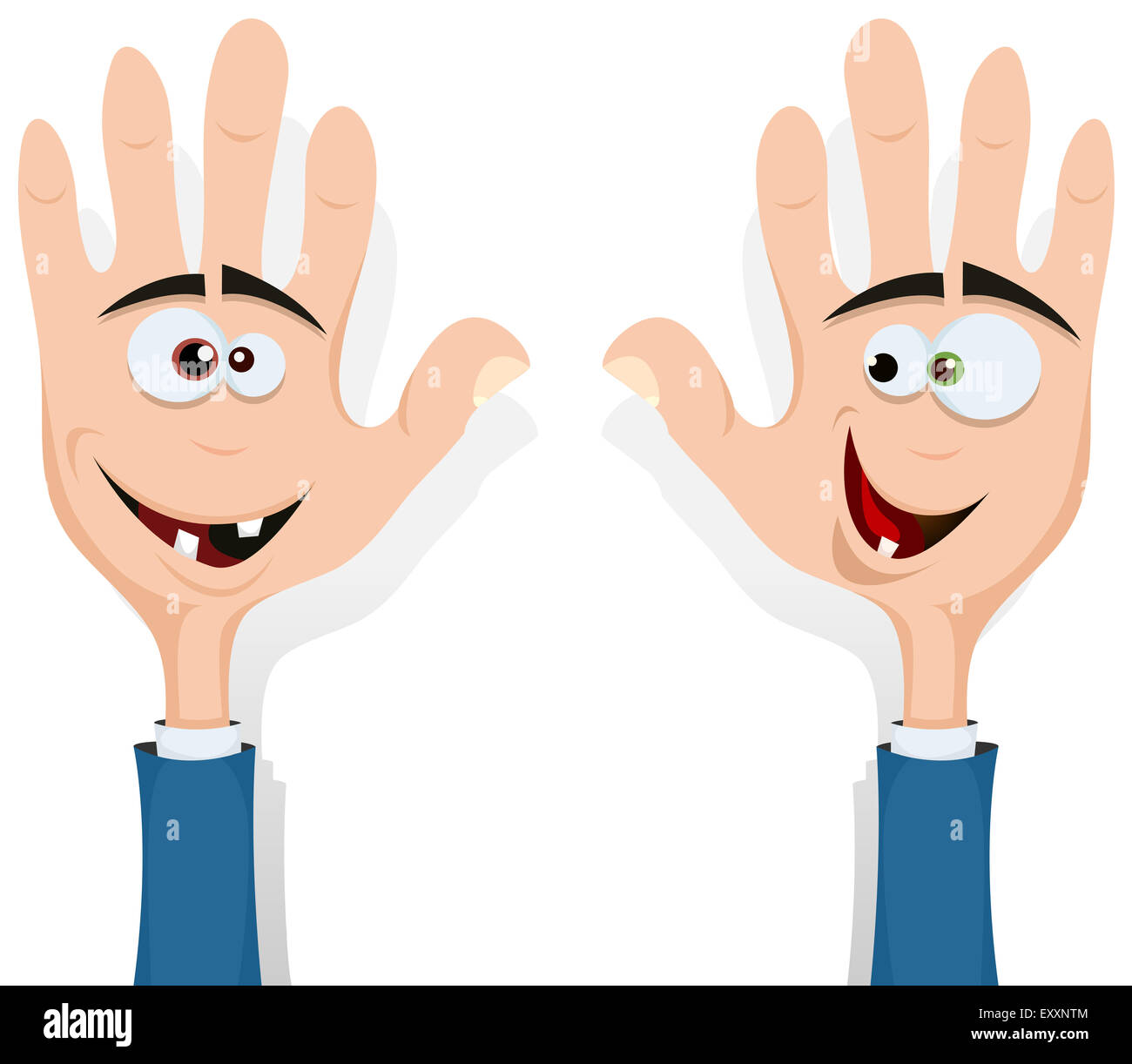 Lustige finger der karikatur -Fotos und -Bildmaterial in hoher ...