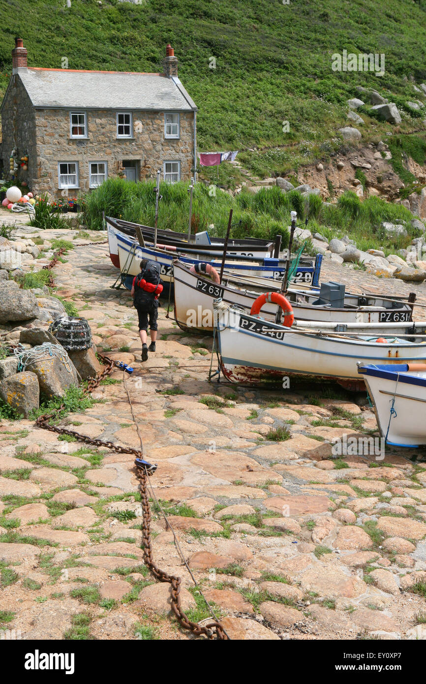Hamlet Penberth Cornwall England Stockfotos und -bilder Kaufen - Alamy