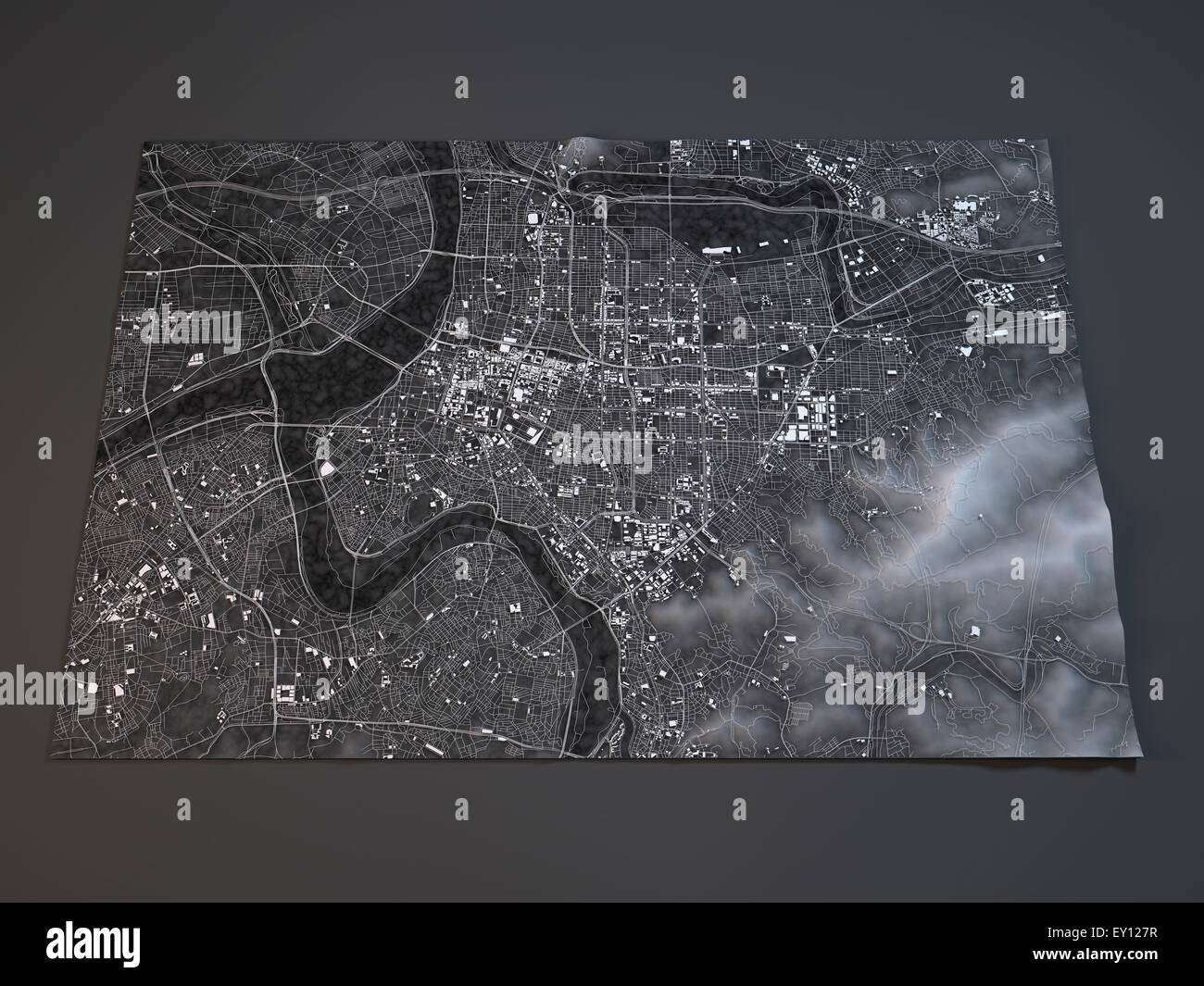 Satelliten-Ansicht der Karte von Taipei, Taiwan Stockfotografie - Alamy Satelliten-Ansicht der Karte von Taipei, Taiwan Stockfotografie - Alamy