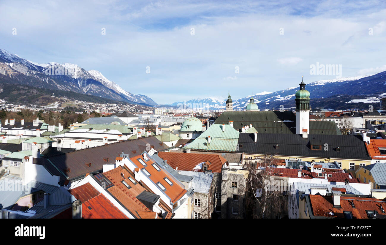 Innsbruck city tower -Fotos und -Bildmaterial in hoher Auflösung – Alamy