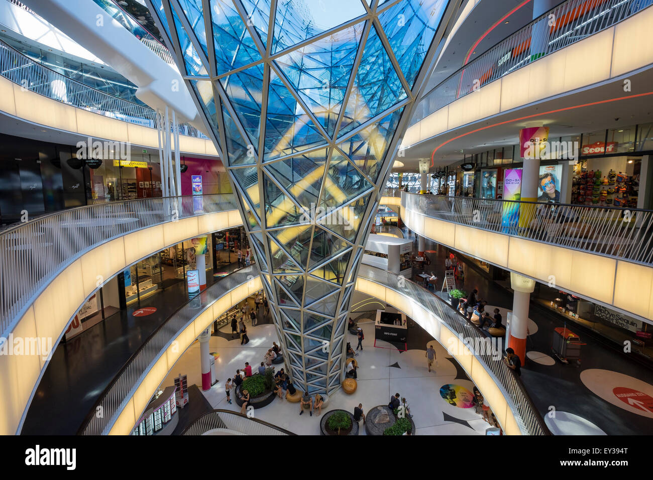 Einkaufszentrum MyZeil, Frankfurt Am Main, Hessen, Deutschland ...