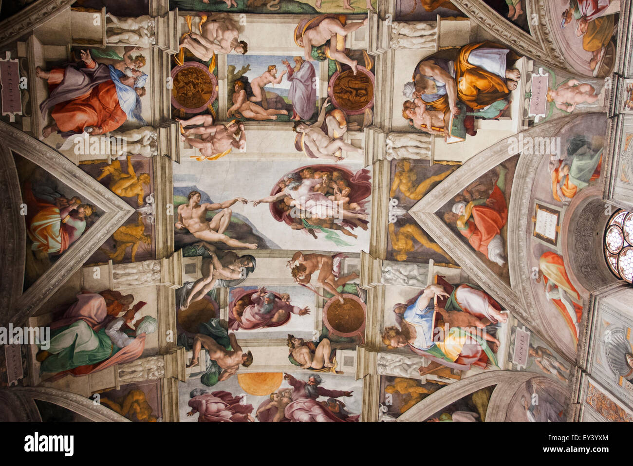 Michelangelos deckenfresko -Fotos und -Bildmaterial in hoher Auflösung – Alamy