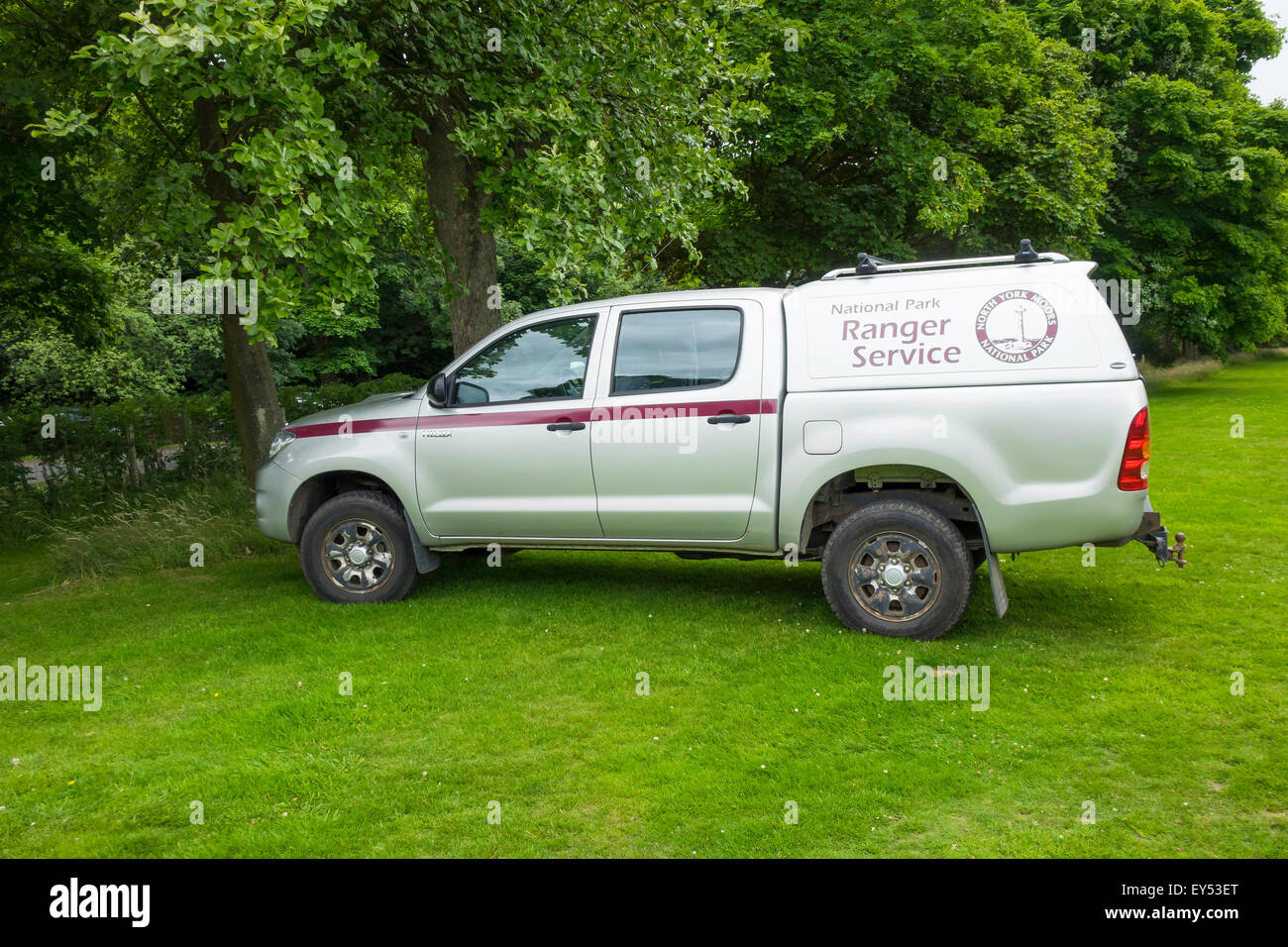 North York Moors National Park Ranger Service abholen LKW ...