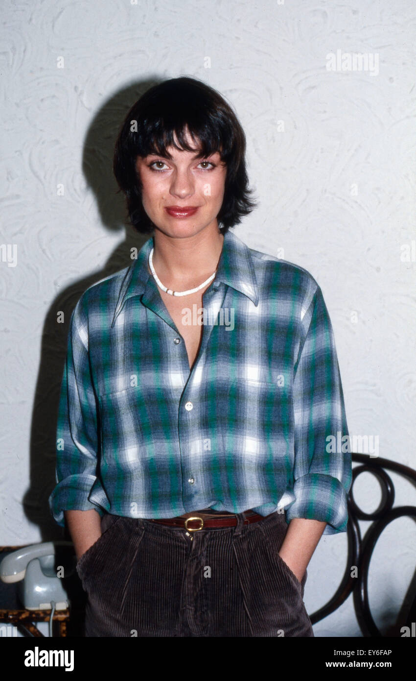 Deutsche Plant und Autorin Sabine von Maydell, Deutschland 1970er Jahre ...