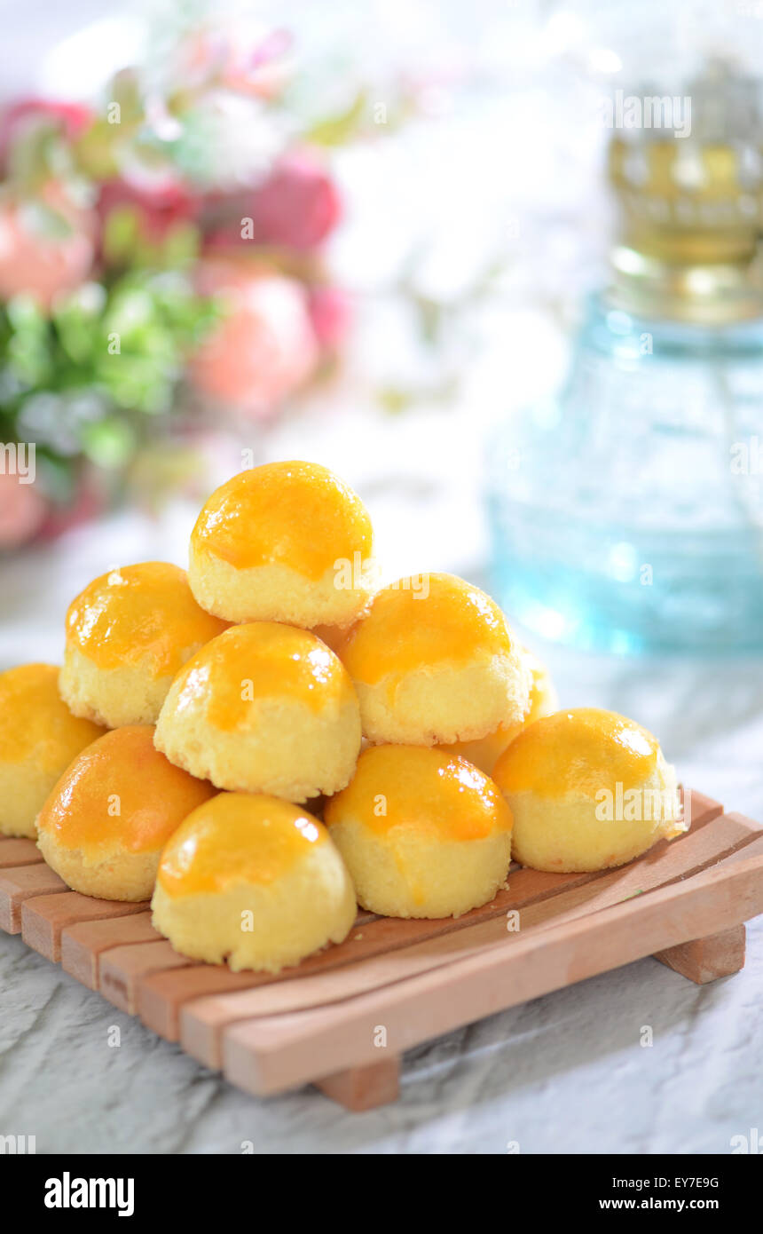 Köstliche Nastar Cookies oder indonesische Ananaskekse, diese kleinen ...