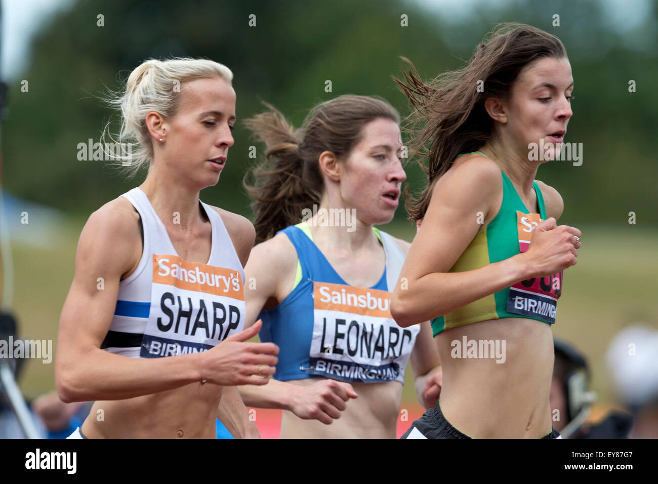 Lynsey SHARP, Jessica JUDD, Alison LEONARD, Frauen 800m Finale 2014 ...