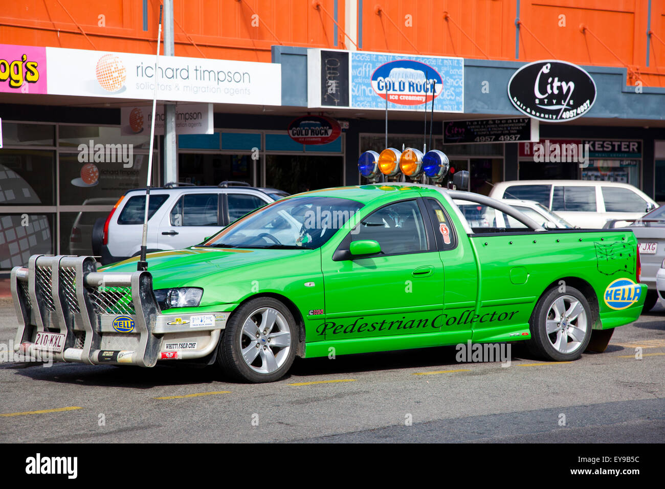 Australien, Queensland, Mackay, Lust Queensland Pickup Stockfotografie ...