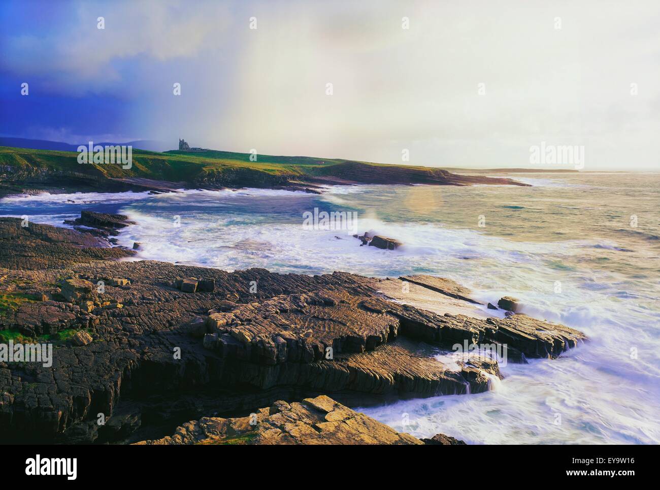 Mullaghmore, Co Sligo, Irland; Classiebawn Castle In den Abstand von ...