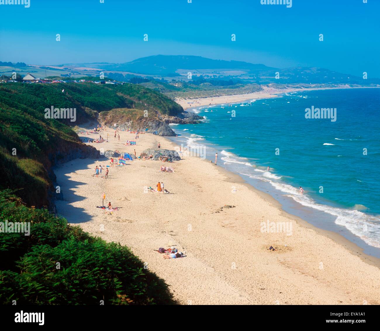 Brittas Bay, County Wicklow, Irland Stockfotografie - Alamy
