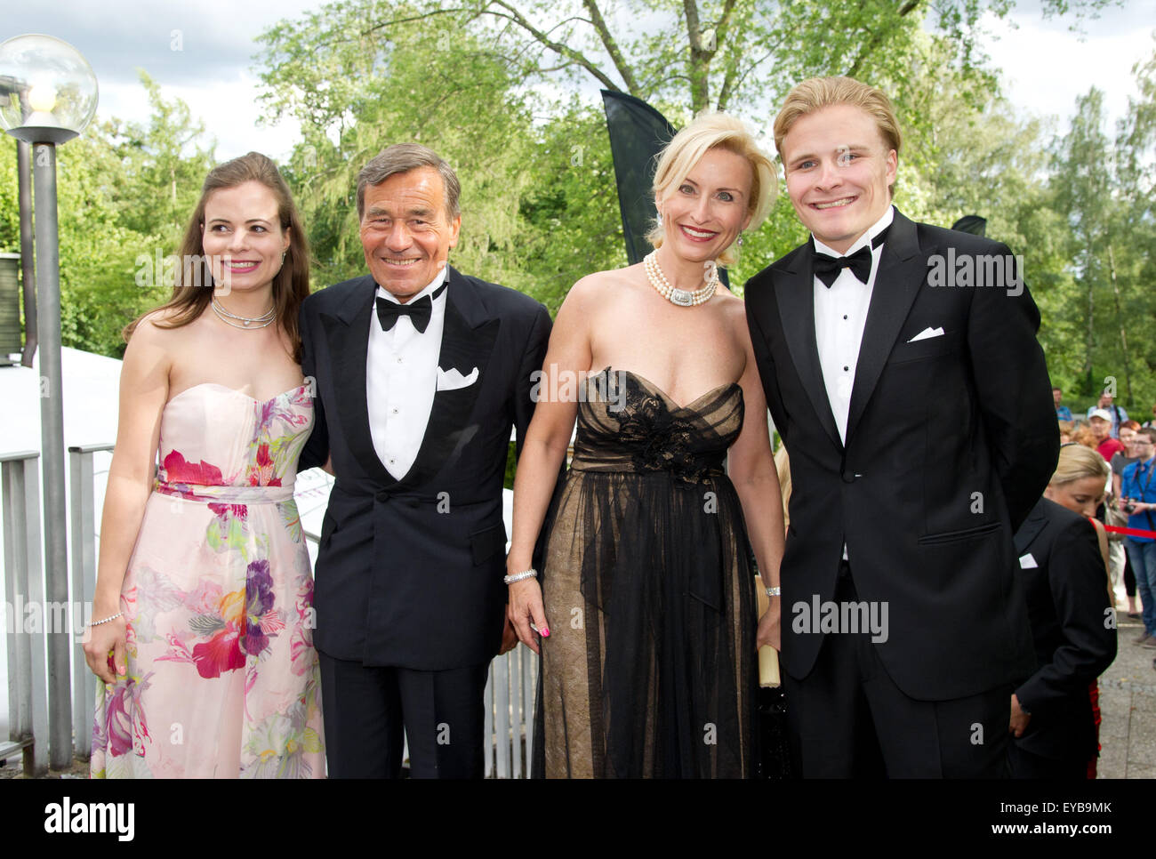 Bayreuth, Deutschland. 25. Juli 2015. Kopf von Trigema Wolfgang Grupp ...