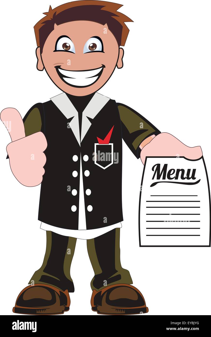 Kellner zeichnung -Fotos und -Bildmaterial in hoher Auflösung – Alamy