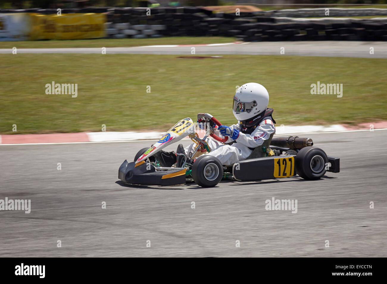 Go Kart Rennen Stockfotos und -bilder Kaufen - Alamy