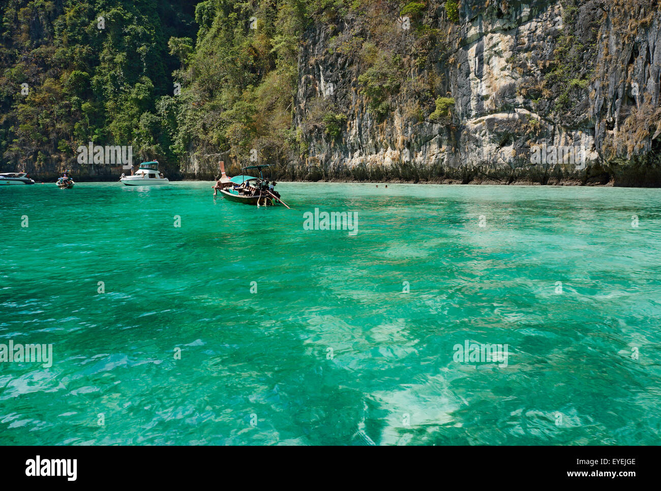 Thailand Thailand Koh Phi Phi Strand Maya Bay auf Koh Phi Phi Leh island Stockfotografie - Alamy