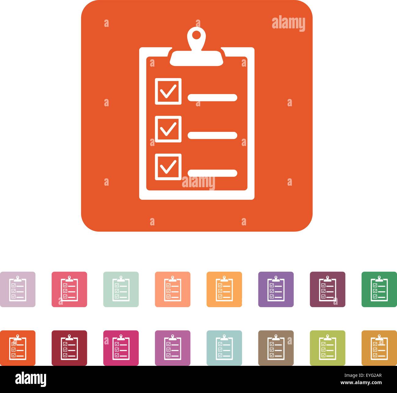 Check list icon -Fotos und -Bildmaterial in hoher Auflösung – Alamy