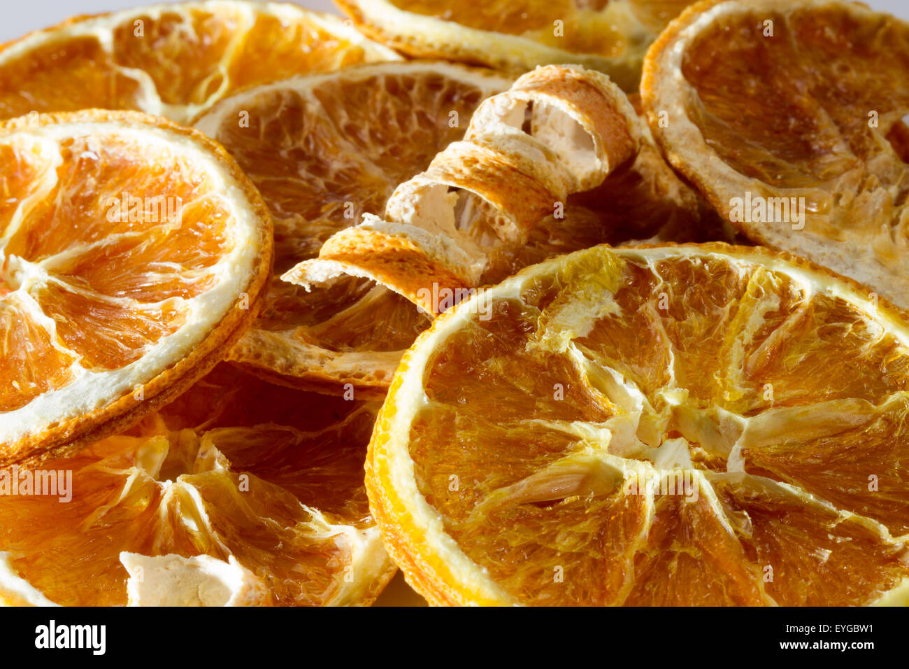 Dried orange slices -Fotos und -Bildmaterial in hoher Auflösung – Alamy