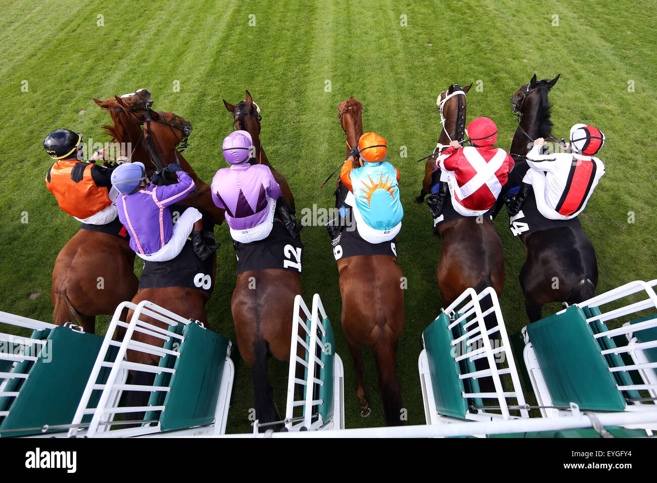 Die Jockeys Stockfotos und -bilder Kaufen - Alamy