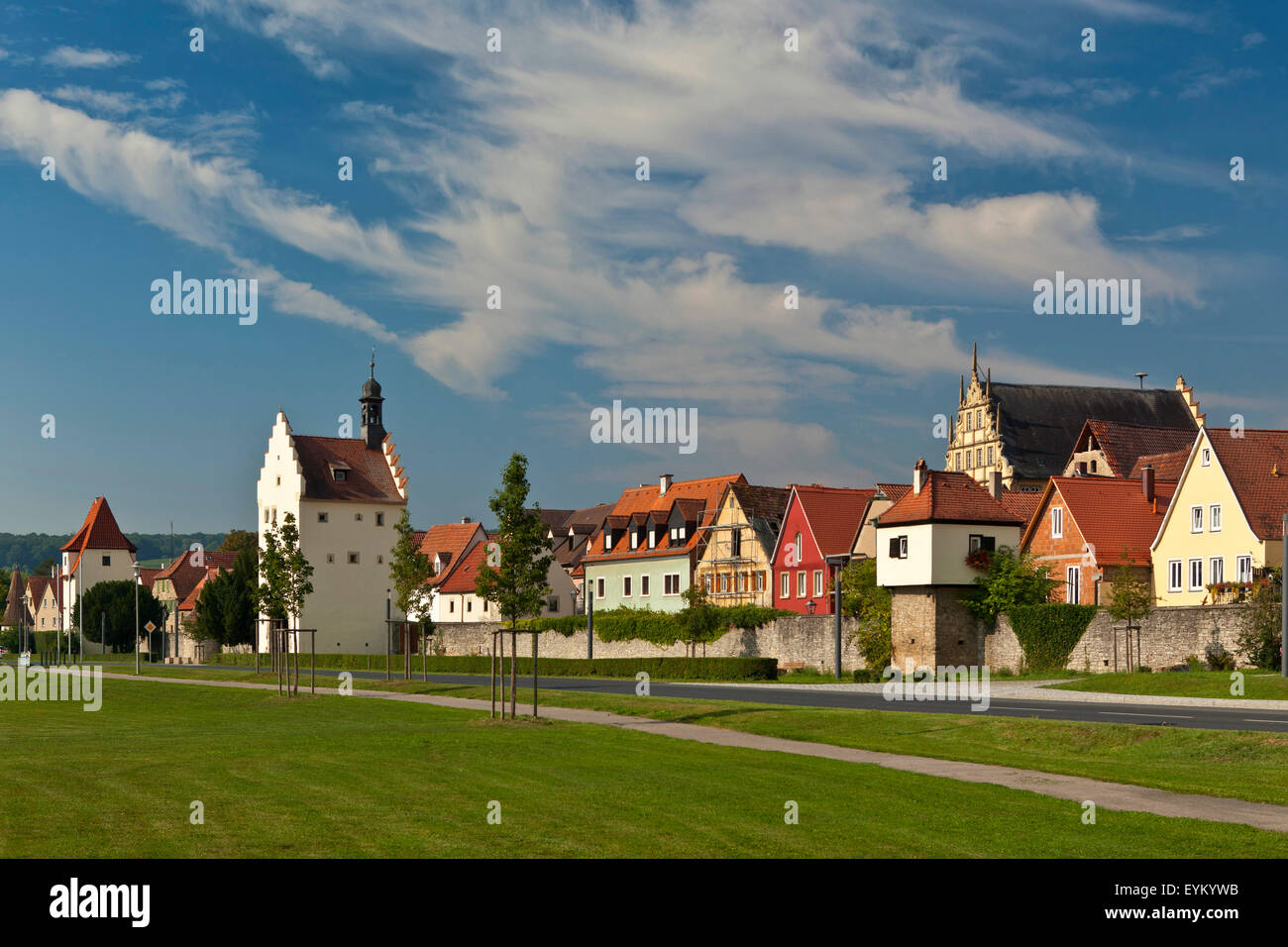 Deutschland, Bayern, Unterfranken, "Sulzfeld am Main" (Dorf ...
