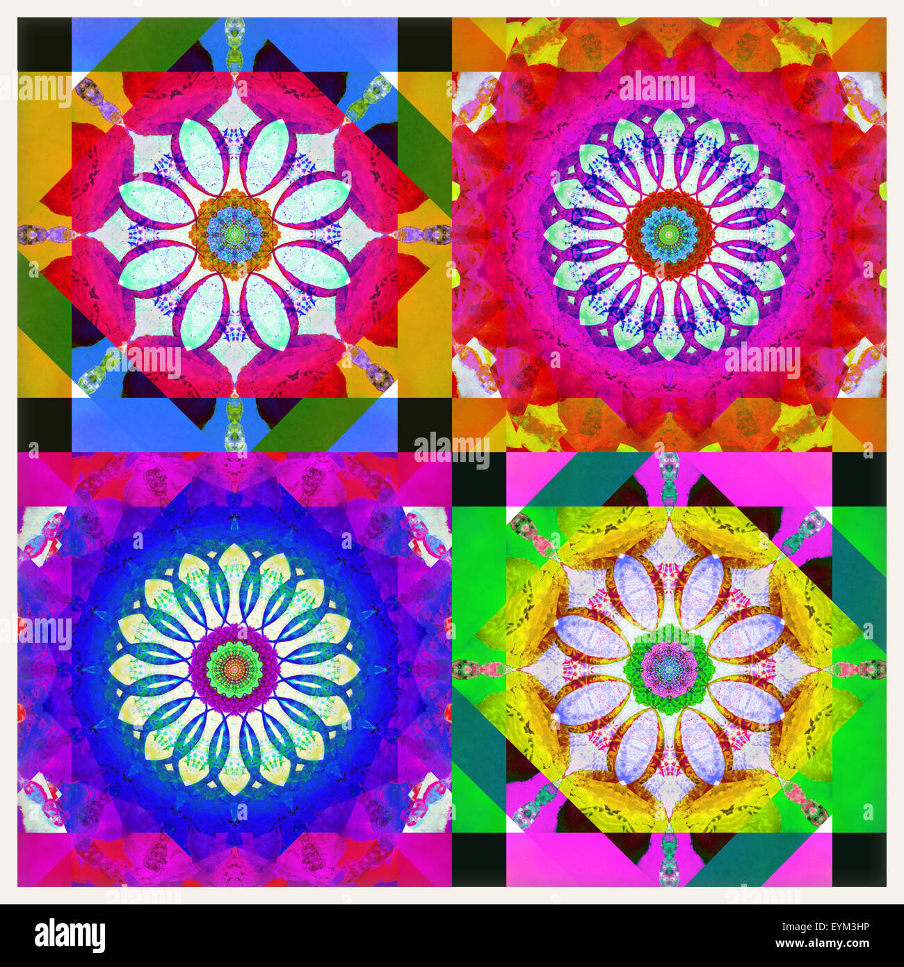 Farbgeometrie quadrate ii -Fotos und -Bildmaterial in hoher Auflösung ...