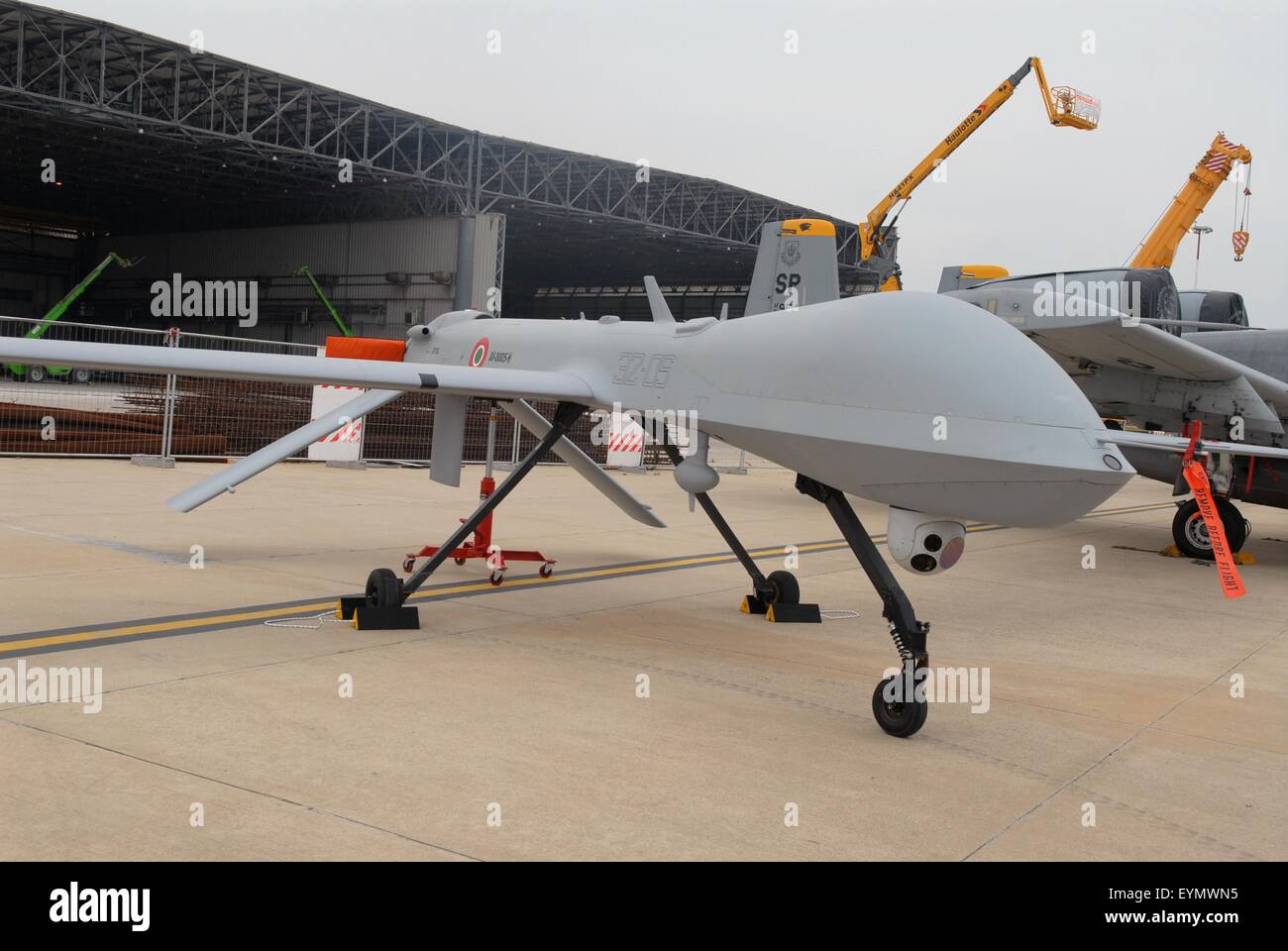 Italienische Luftwaffe, Unmanned Aerial Vehicle (UAV) General Atomics ...