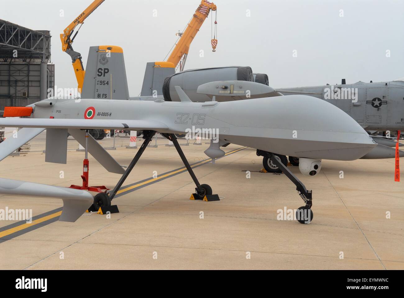 Italienische Luftwaffe, Unmanned Aerial Vehicle (UAV) General Atomics ...