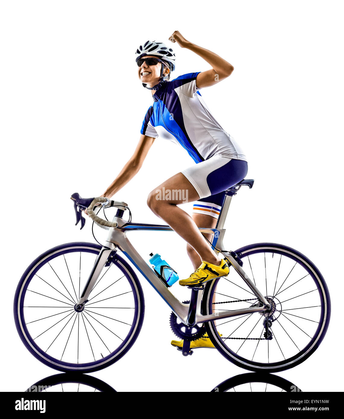 Menschen radfahren Ausgeschnittene Stockfotos und -bilder - Alamy