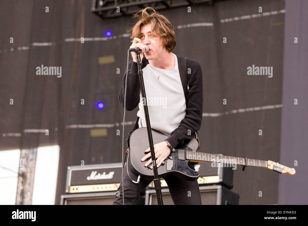 Chicago, Illinois, USA. 1. August 2015. RYAN '' VAN'' MCCANN von Wels ...