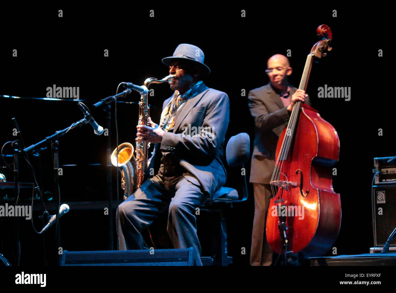 Archie Shepp, Darryl Hall - Auftritt des "Archie Shepp Quartet" Im ...