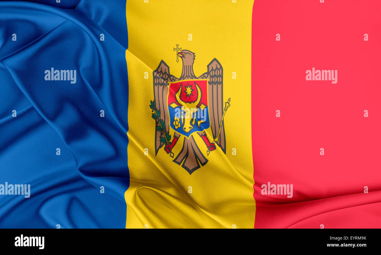 Moldova seidenfahne -Fotos und -Bildmaterial in hoher Auflösung – Alamy