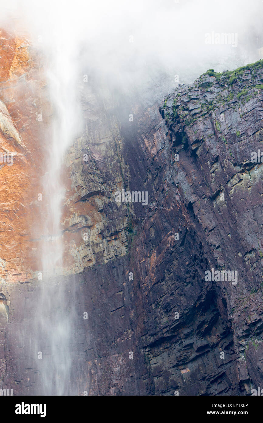 Kerepakupai Vena oder Angel Falls, Salto Angel ist die höchsten Wasserfälle der Welt ...
