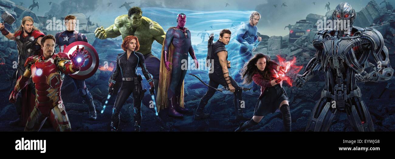 The Avengers: Alter von Ultron; Jahr: 2015 USA; Regie: Joss Whedon; Chris Hemsworth, Robert ...