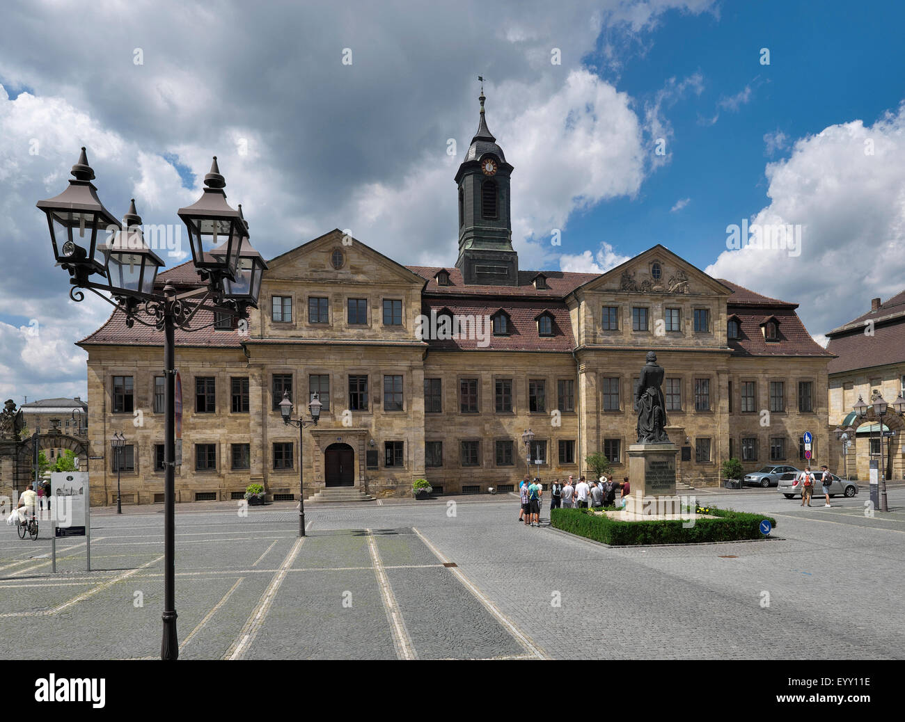 Die ehemaligen Waisenhaus, Jean Paul-Denkmal, Jean-Paul-Platz-Platz ...