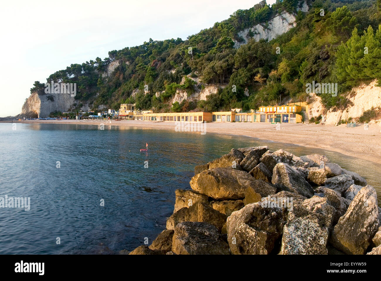 Spiaggia Urbani Strand von Sirolo, Italien, Marken, Sirola ...