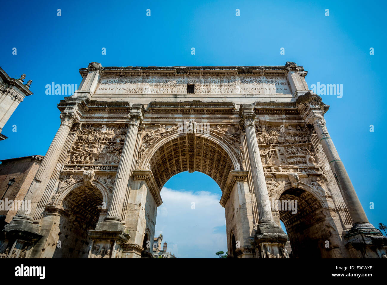 Arch of septimus severus -Fotos und -Bildmaterial in hoher Auflösung ...