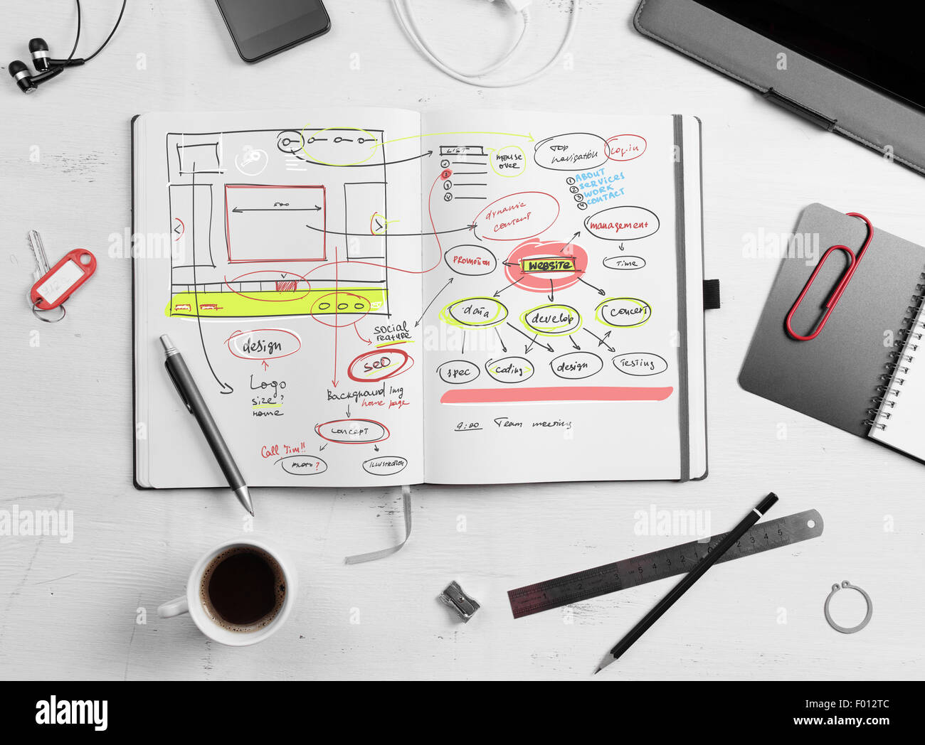 Unordentlicher arbeitsplatz -Fotos und -Bildmaterial in hoher Auflösung ...