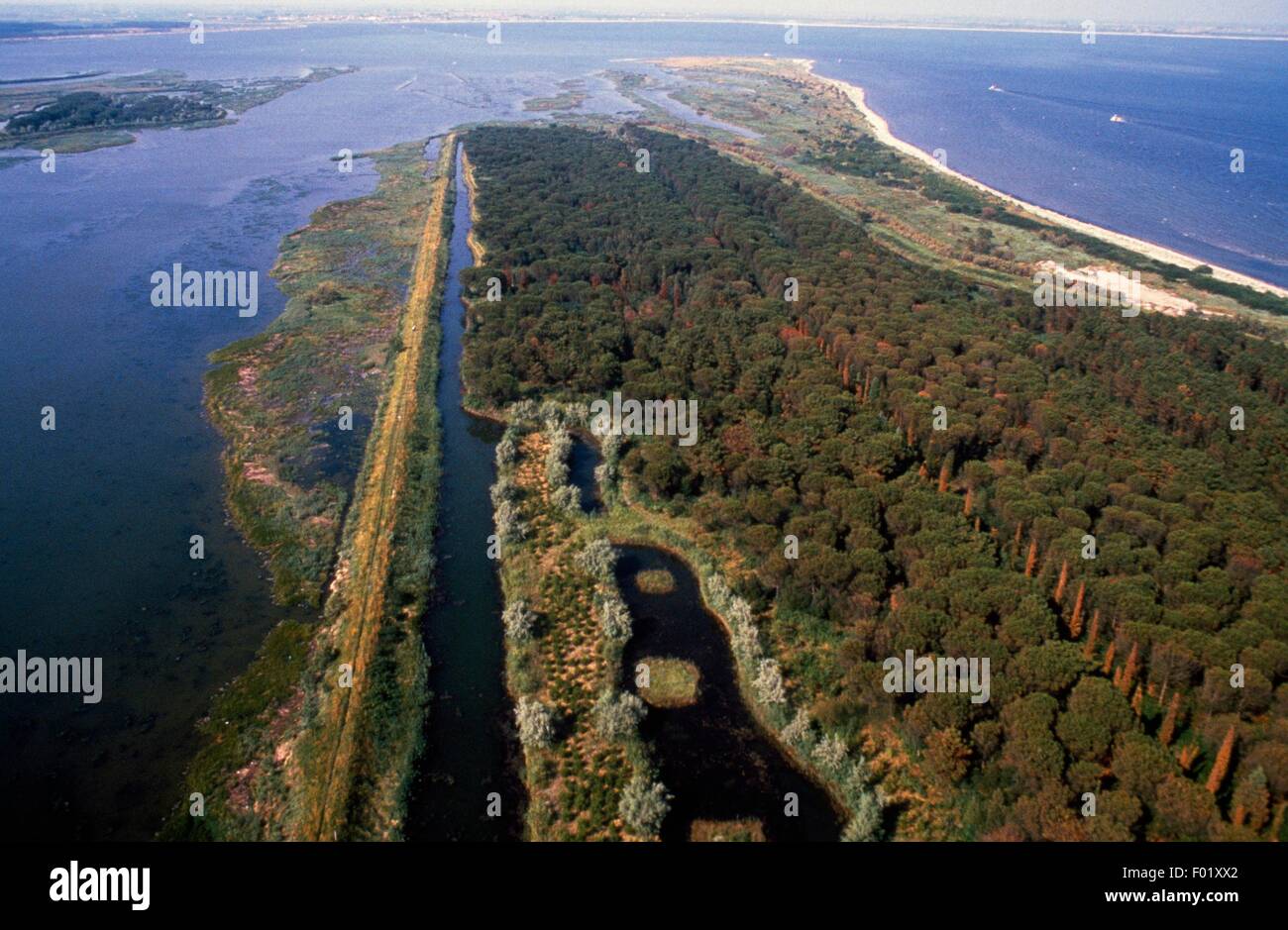Po di Volano Delta, Po Delta Regional Park (UNESCO-Welterbe, 1999 ...