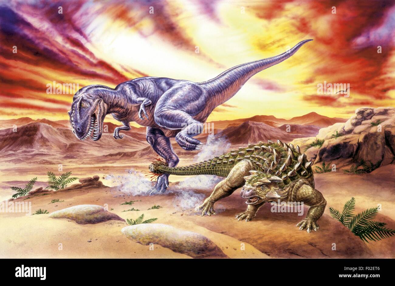 Palaeozoology cretaceous period dinosaurs -Fotos und -Bildmaterial in ...