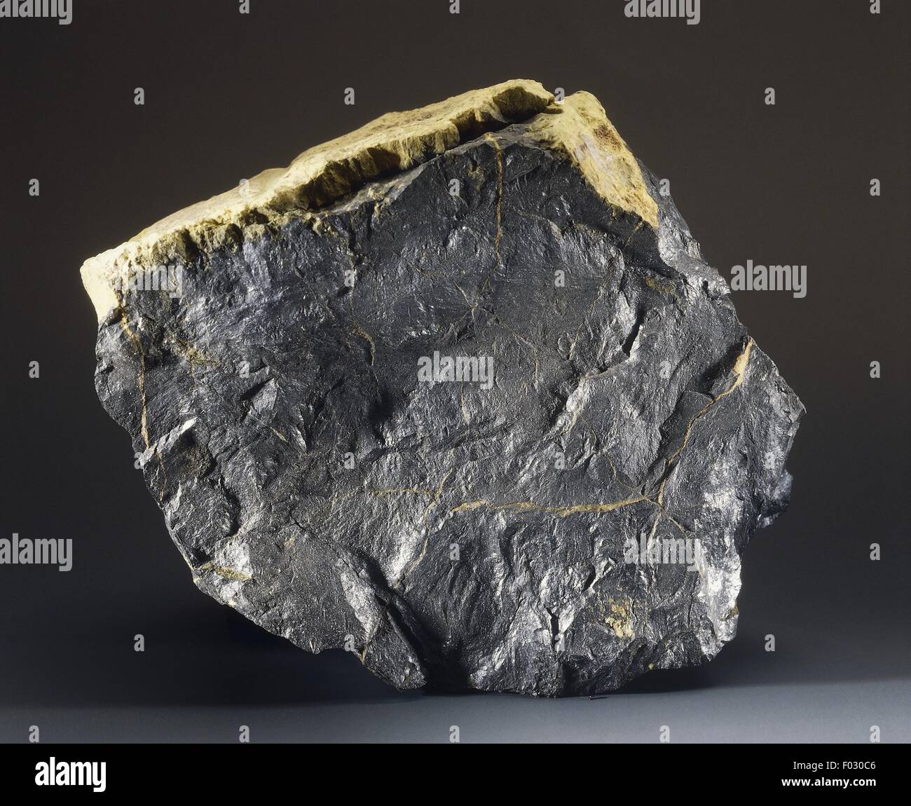 Mineralien - Pechblende und gelben Veränderung Mineralien ...