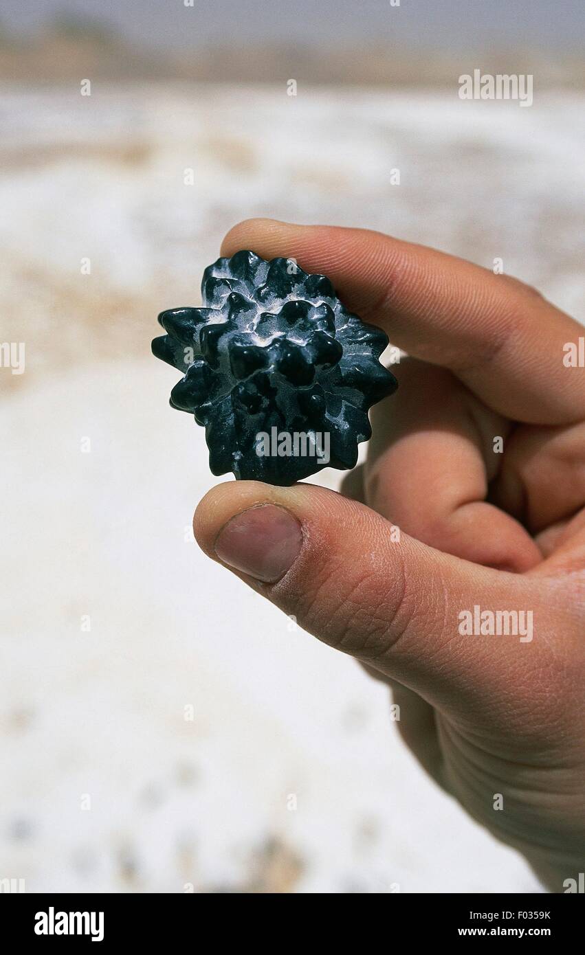 Mineral, Weiße Wüste in der Nähe der Oase Farafra, libysche Wüste ...