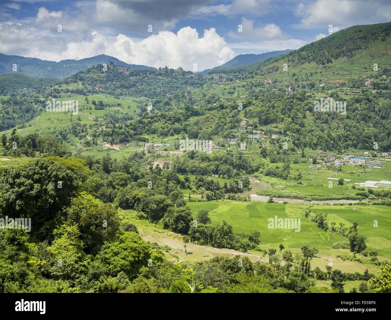Rice fields near kathmandu nepal -Fotos und -Bildmaterial in hoher ...